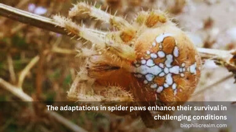 Researchers Discover Unique Adaptations in Spider Paws - biophilicrealm.com